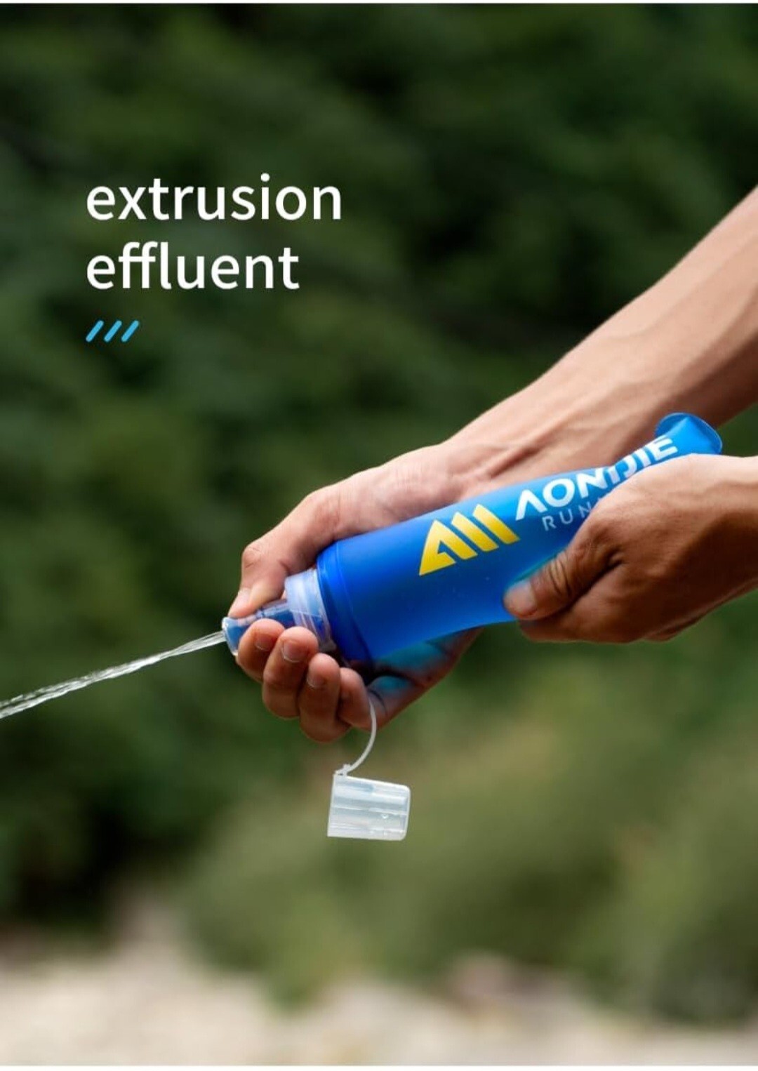 Water Soft Flask Collapsible TPU Water Bottles, 250ml/8oz for Hydration ...