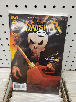 Marvel Punisher #30 Max Comics The Slavers Part 6 of 6 Unread Condition ...