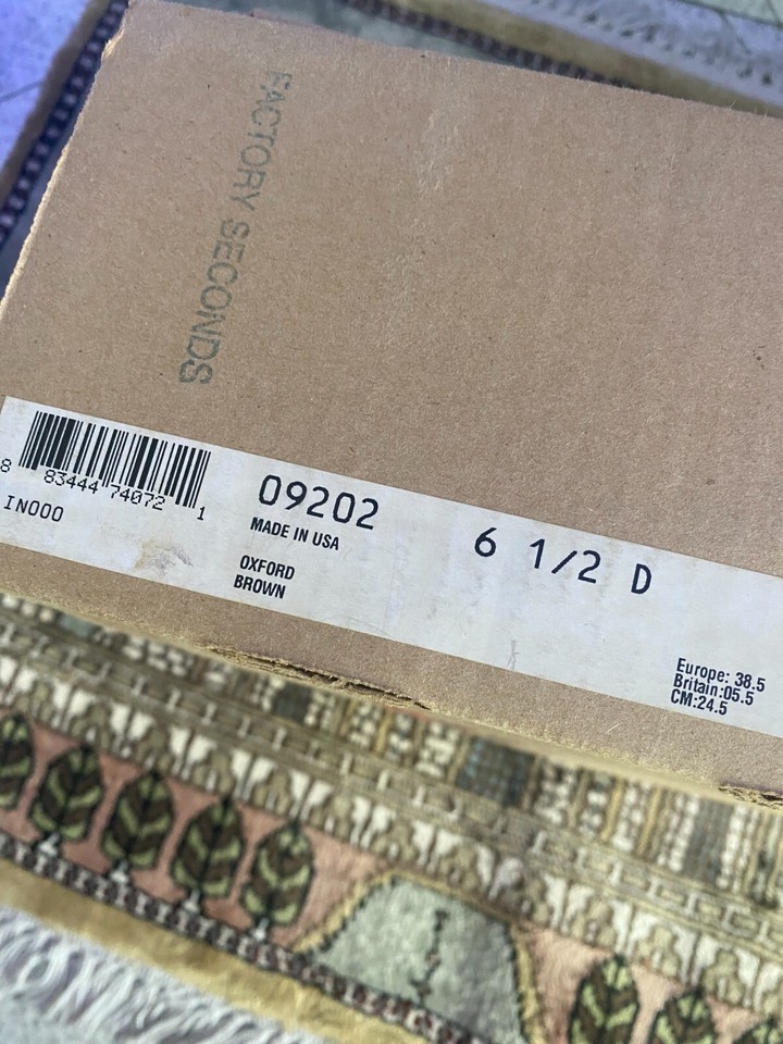 Red Wing 9202 Garageman Oxford Beckman Postman Foreman Super rare 6.5D ...