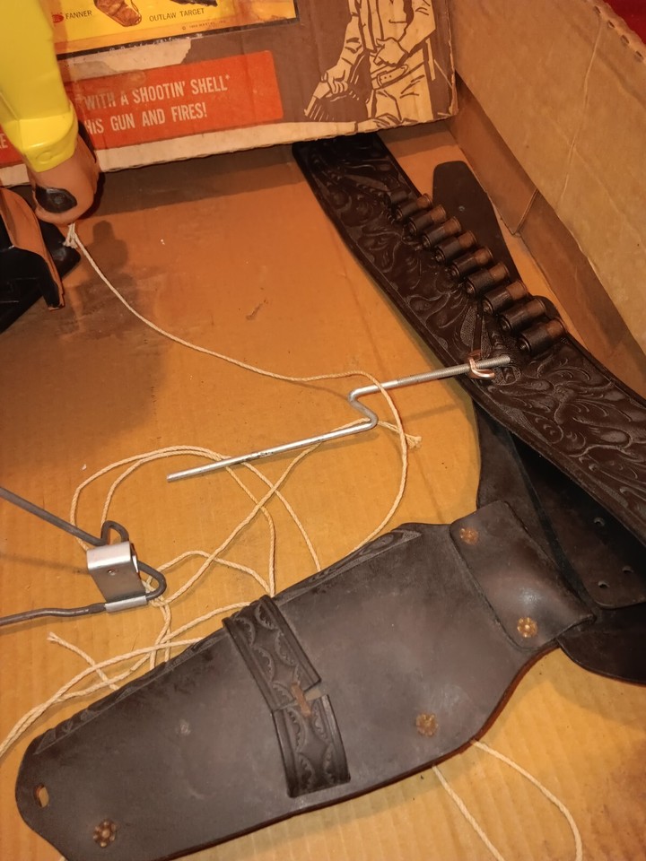 Vintage Mattel 1959 Shootin Shell Fast Draw Target Set No. 674 RARE ...