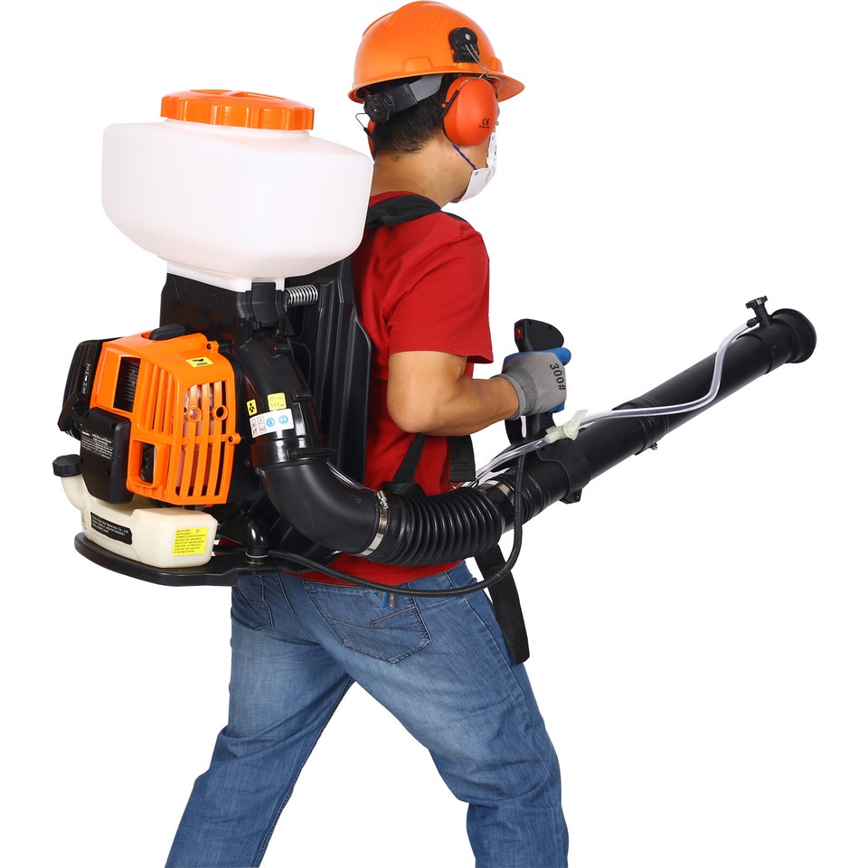 52cc 2 Cycle Multifunction Backpack Mister Duster Fogger Sprayer Leaf ...