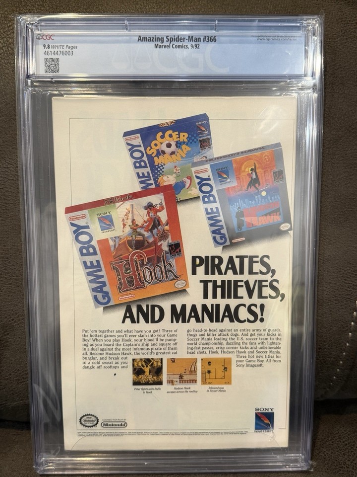 Amazing Spider-Man #366 CGC 9.8 Marvel Comics Sept 1992 | eBay