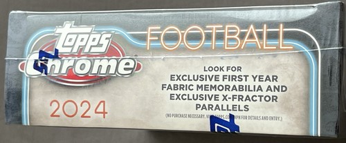 2024 Topps Chrome Football Cards Mega Box *New Factory Sealed* 🔥 | eBay