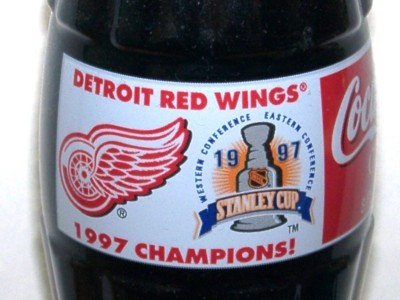 Detroit Red Wings 97 Stanley Cup Coca-Cola Coke Bottle | eBay