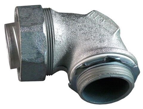 Appleton ST-90150, Liquidtight Conduit Connector, 1-1/2 In 90Deg Lfmc ...