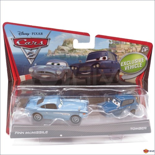 Disney Pixar Cars 2 Finn McMissile & Tomber exclusive vehicle 2-pack ...