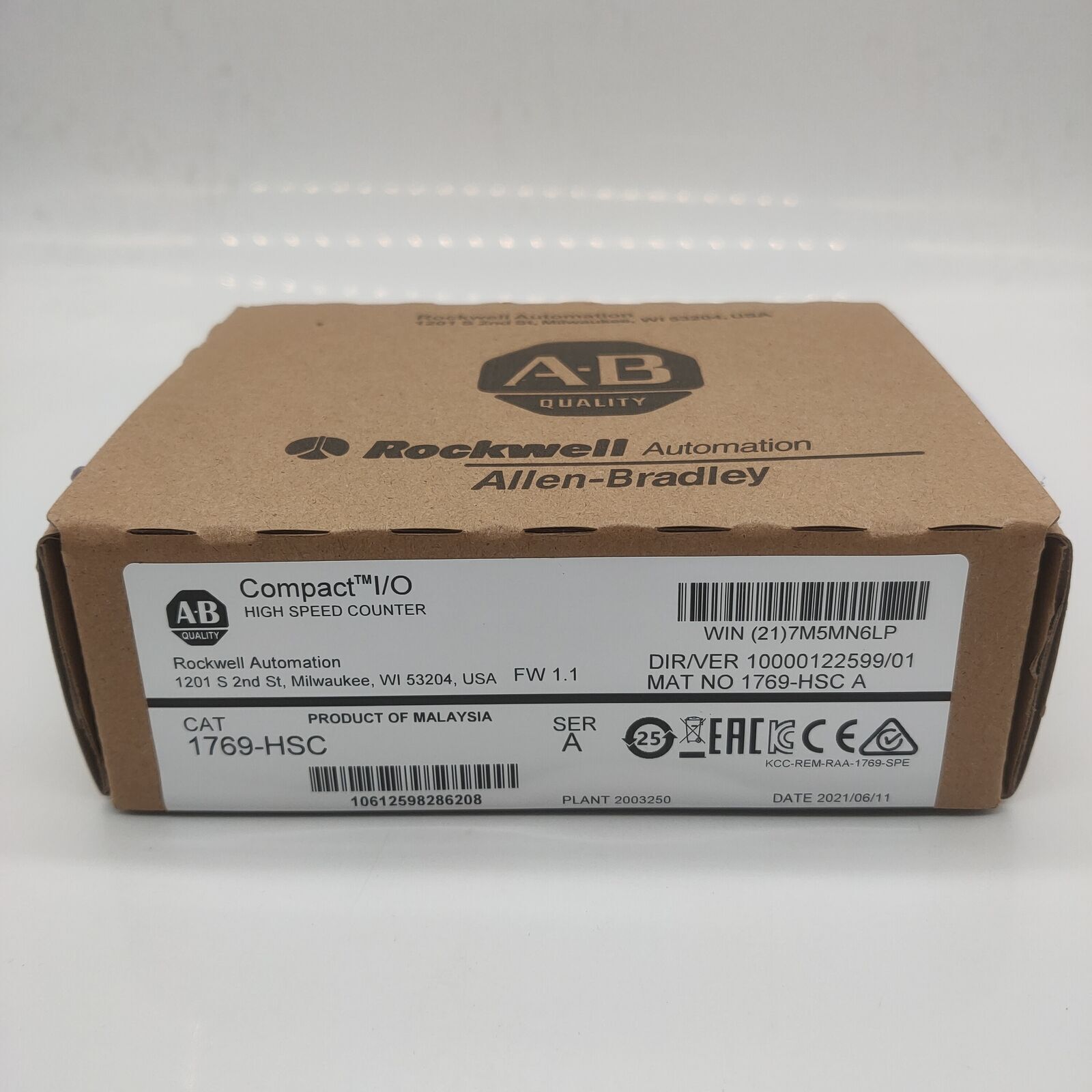 New 1769-HSC Allen-Bradley CompactLogix High-Speed Counter Module | eBay
