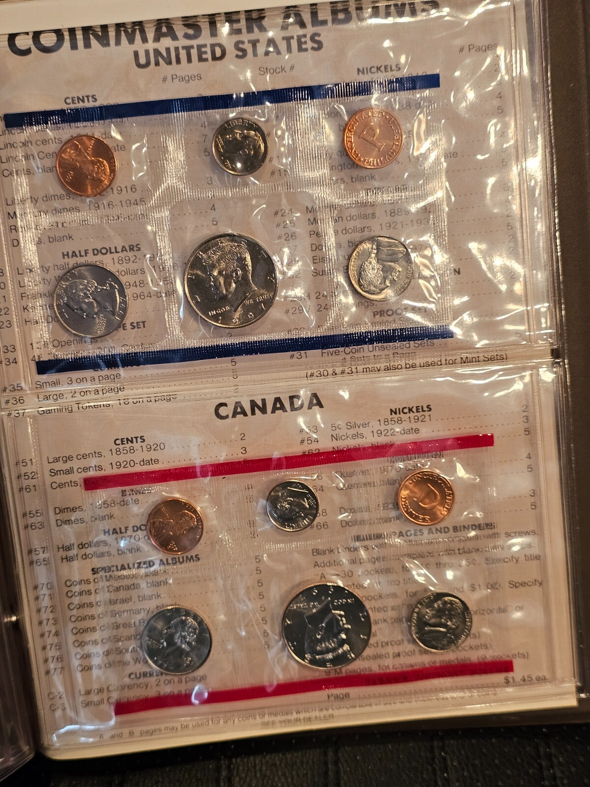 👉 Uncirculated US mint coin sets Lot Of 5 (1993-1997) in quality Harco ...