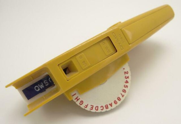Dymo Model 1760 Label Maker Home Labelmaker Autumn Gold Vintage 1974 ...