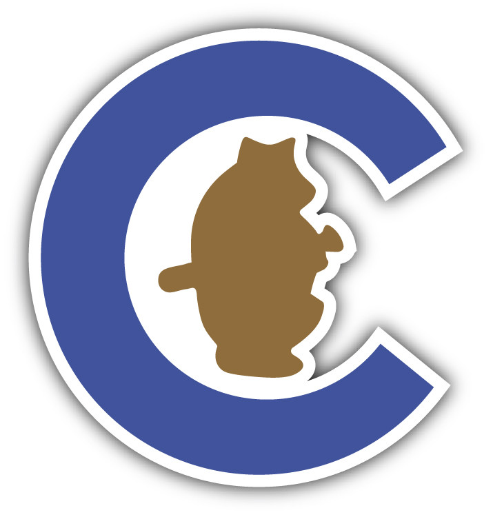 Chicago Cubs MLB Baseball Bear Blue Car Bumper Sticker - 3'' or 5'' | eBay