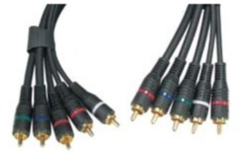 Lot10 12ft RGB+LR Component Video+Audio Cable/Cord/Wire 5*RCA HDTV/LCD ...