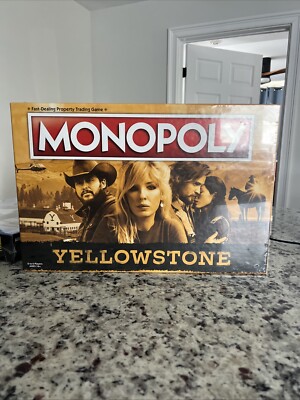 Monopoly Yellowstone Board Game Dutton Ranch - Brand New Sealed Limited ...