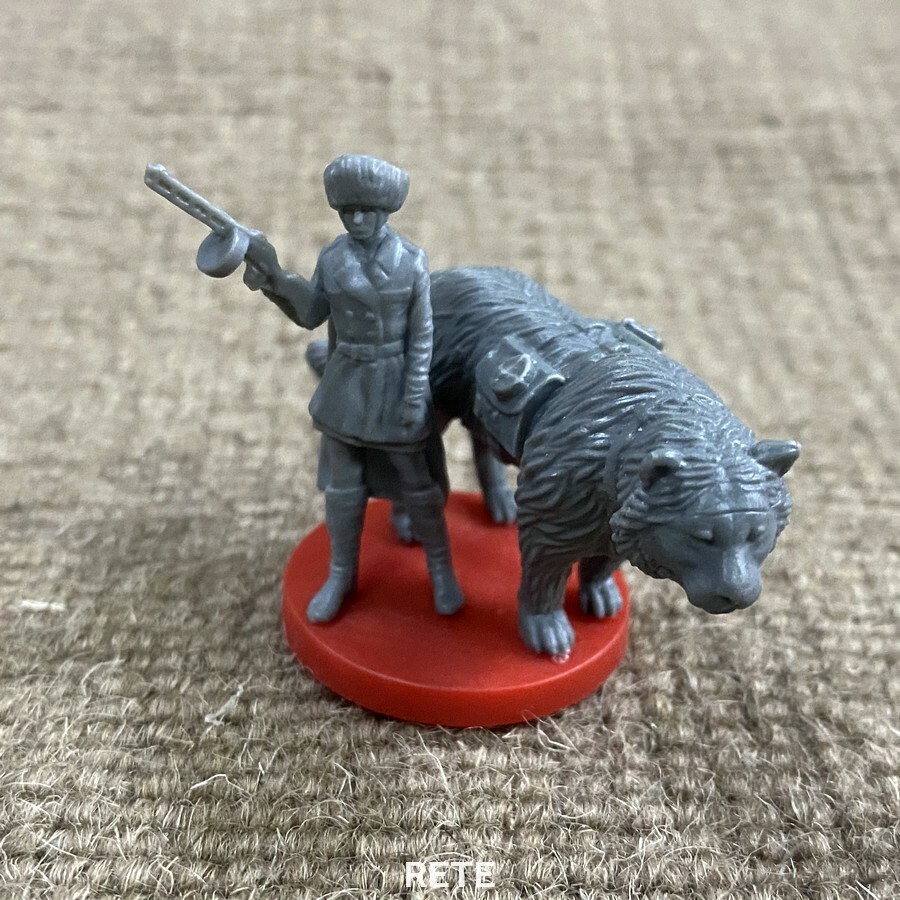 4Pcs Scythe Miniatures Board Game Figure Steampunk Sci-fi DND Dungeons ...