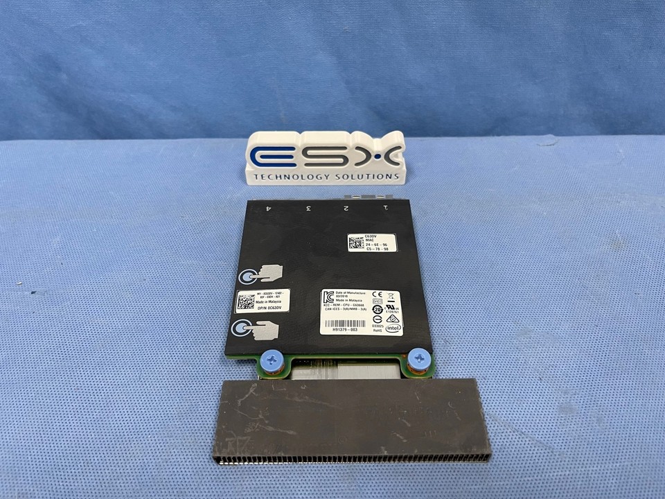 Dell C63DV Intel i350/X520 2x 1GbE, 2x 10G SFP+ Network Daughter Card ...