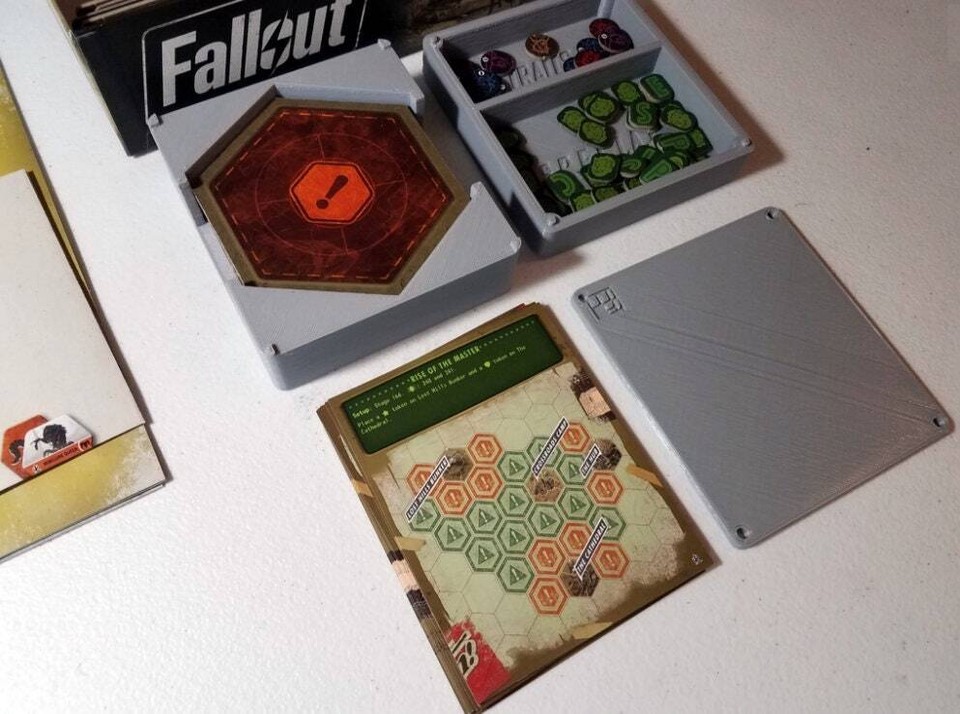 Fallout + New California + Atomic Bonds | Board Game Insert | Organizer ...