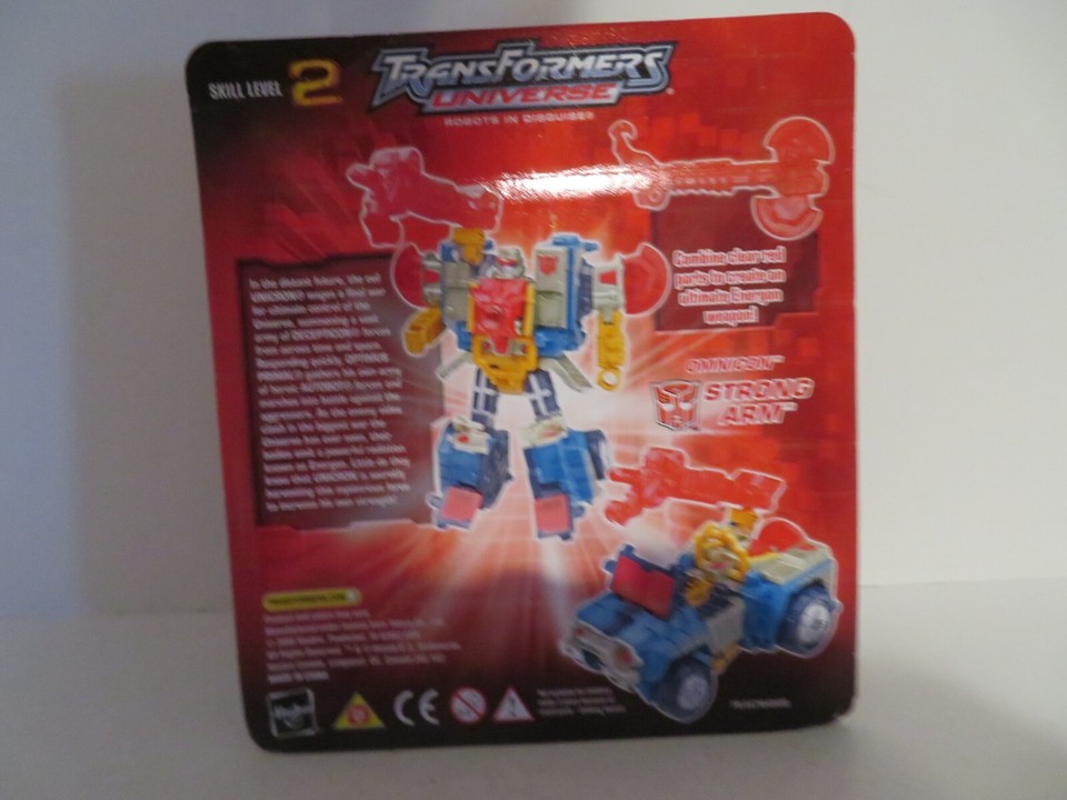 Hasbro Transformers Universe Robots in Disguise Omnicon Strong Arm 2005 ...