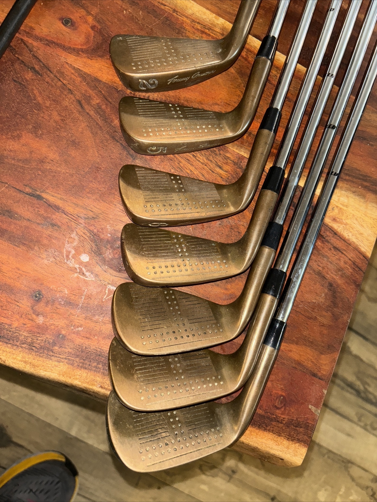 Tommy Armour 835 Beryllium Copper Golf Clubs Woods 1,3,5 & T-Line Irons ...