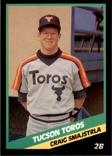 1988 CMC MINOR LEAGUE CRAIG SMAJSTRLA TUCSON TOROS. #23 | eBay