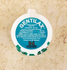 Gentilax Laxative 50 Pills - 50 PILDORAS Laxantes for sale online | eBay