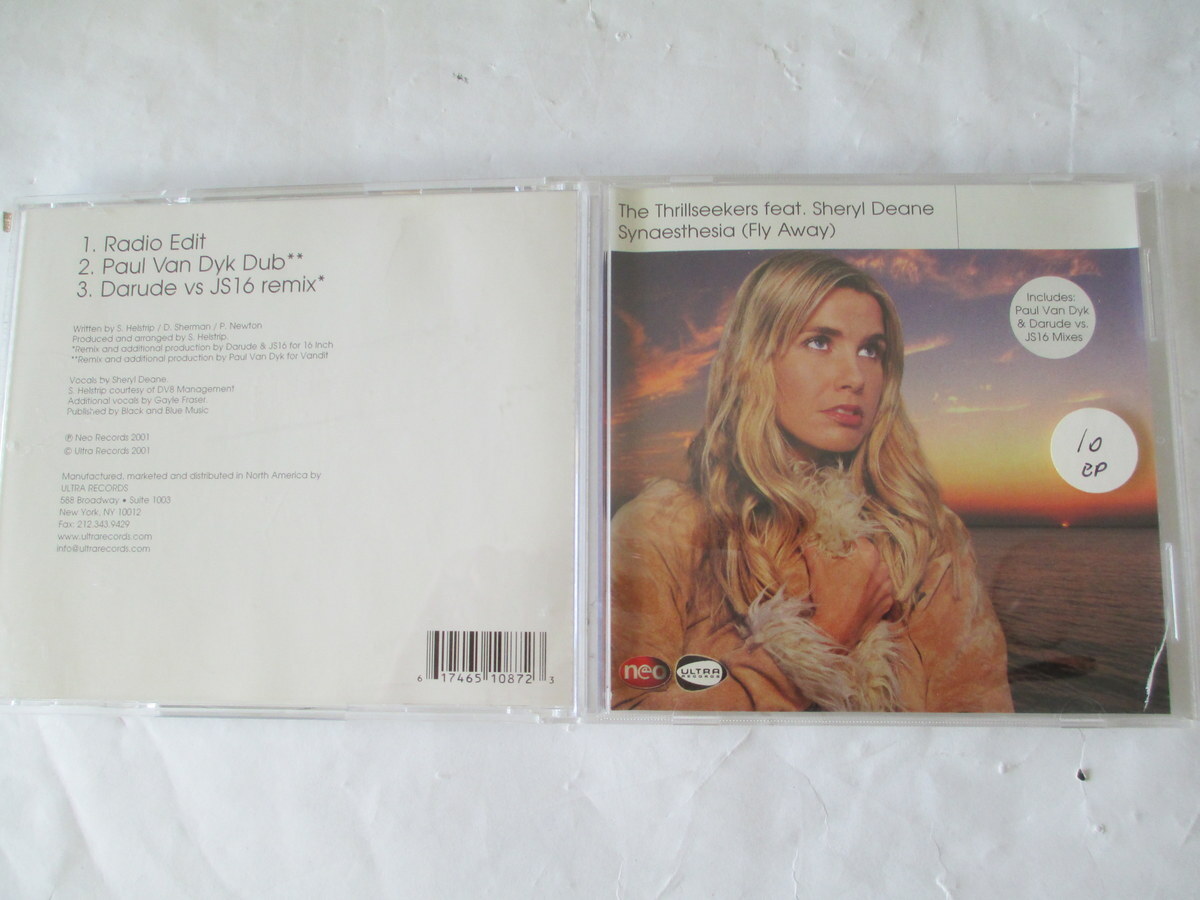 Thrillseekers Synaesthesia EP cd Sheryl Deane | eBay