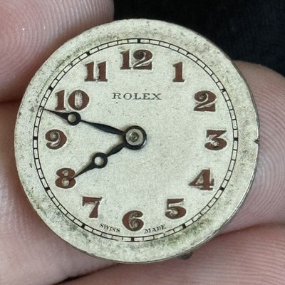 21.7mm Rolex Standard Quality Balance Intact Watch Movement To Repair ...