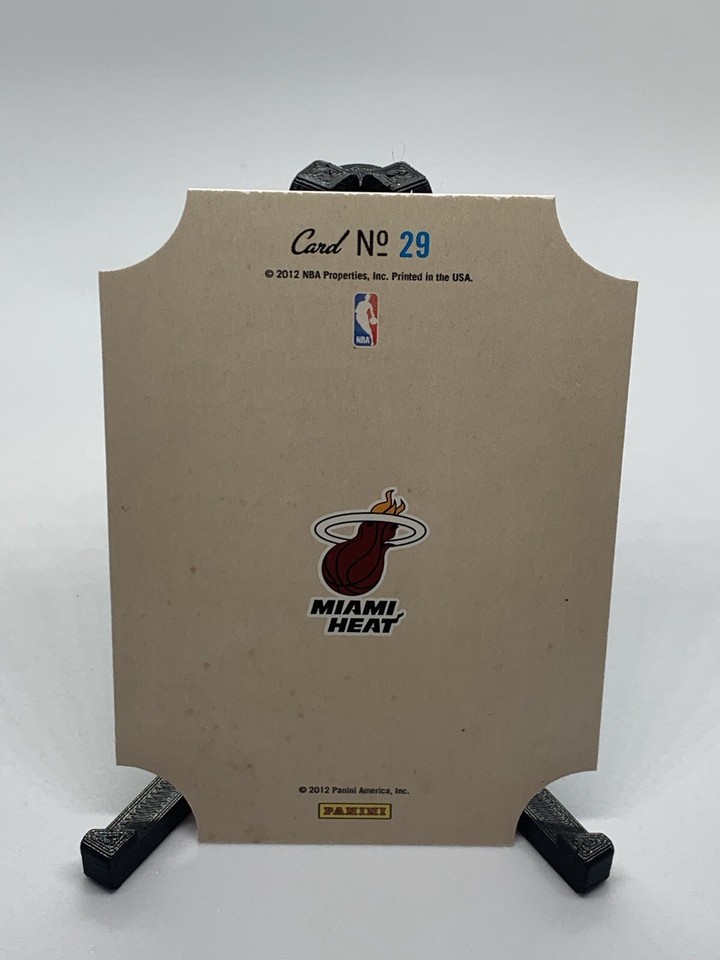 2011-12 Panini Past & Present LeBron James Bread for Health #29 Miami ...