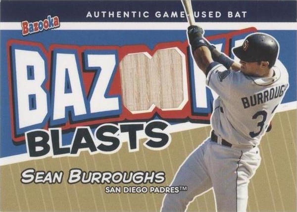 2004 Topps Bazooka - Blasts Bats #BB-SB Sean Burroughs (MEM) for sale ...