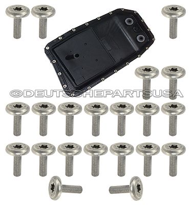 JAGUAR S TYPE XJ8 XJR XK XF AUTO TRANSMISSION OIL PAN FILTER + SCREWS ...