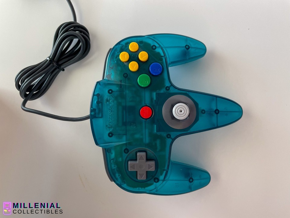 Nintendo 64 Ice Blue Console CIB | eBay