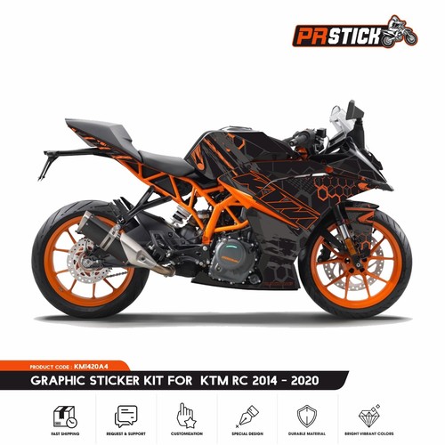 PRSTICK Graphics Kit for KTM RC 125-200-250-390 / 2014 - 2021 | eBay