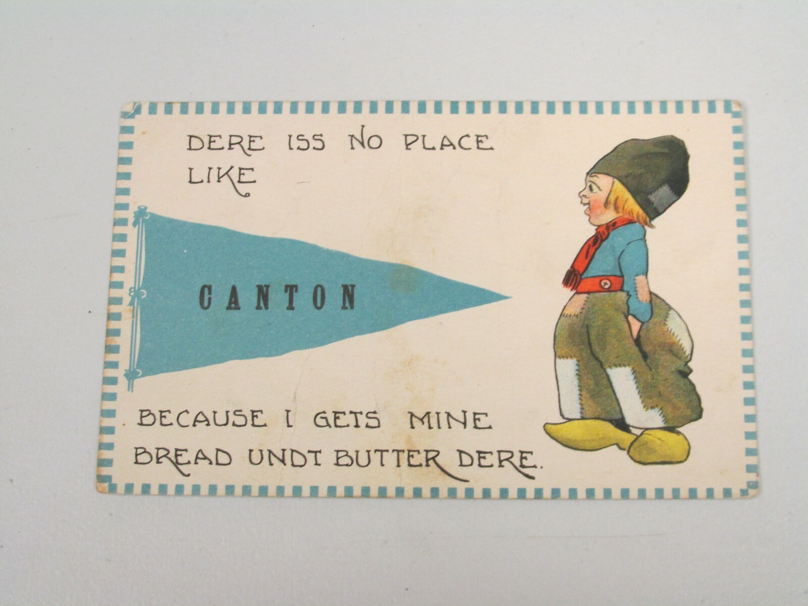 J1975 Postcard Dere is no place like Canton IA Iowa | eBay