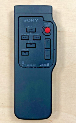 Genuine Sony Model VTR RMT-713 Remote Control -OEM - TESTED | eBay