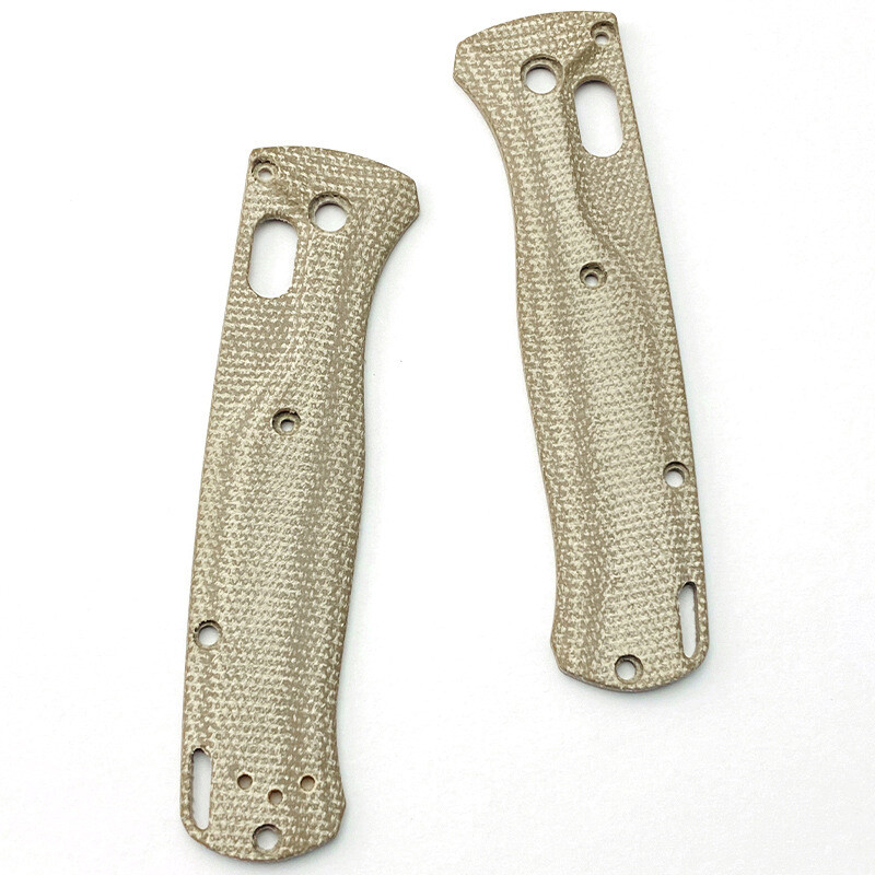 Brushed Custom Knife Handle Micarta Scales Patch Fit For Benchmade ...