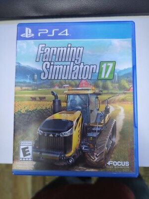 Farming Simulator 17 PlayStation 4 (PS4) Game Complete w/Manual ...