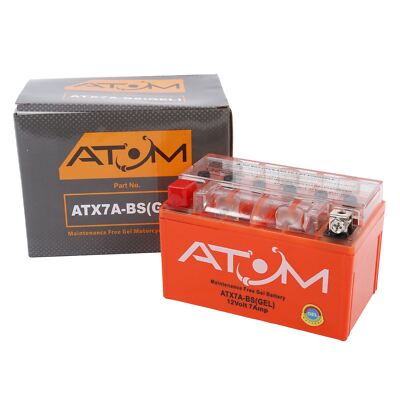 YTX7A-BS Atom Gel Motorcycle Battery for Benelli TNT 125 17- | eBay