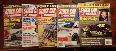 ASST. STOCK CAR RACING MAGAZINES From 1992 to 1994 - Lot of 5 | eBay