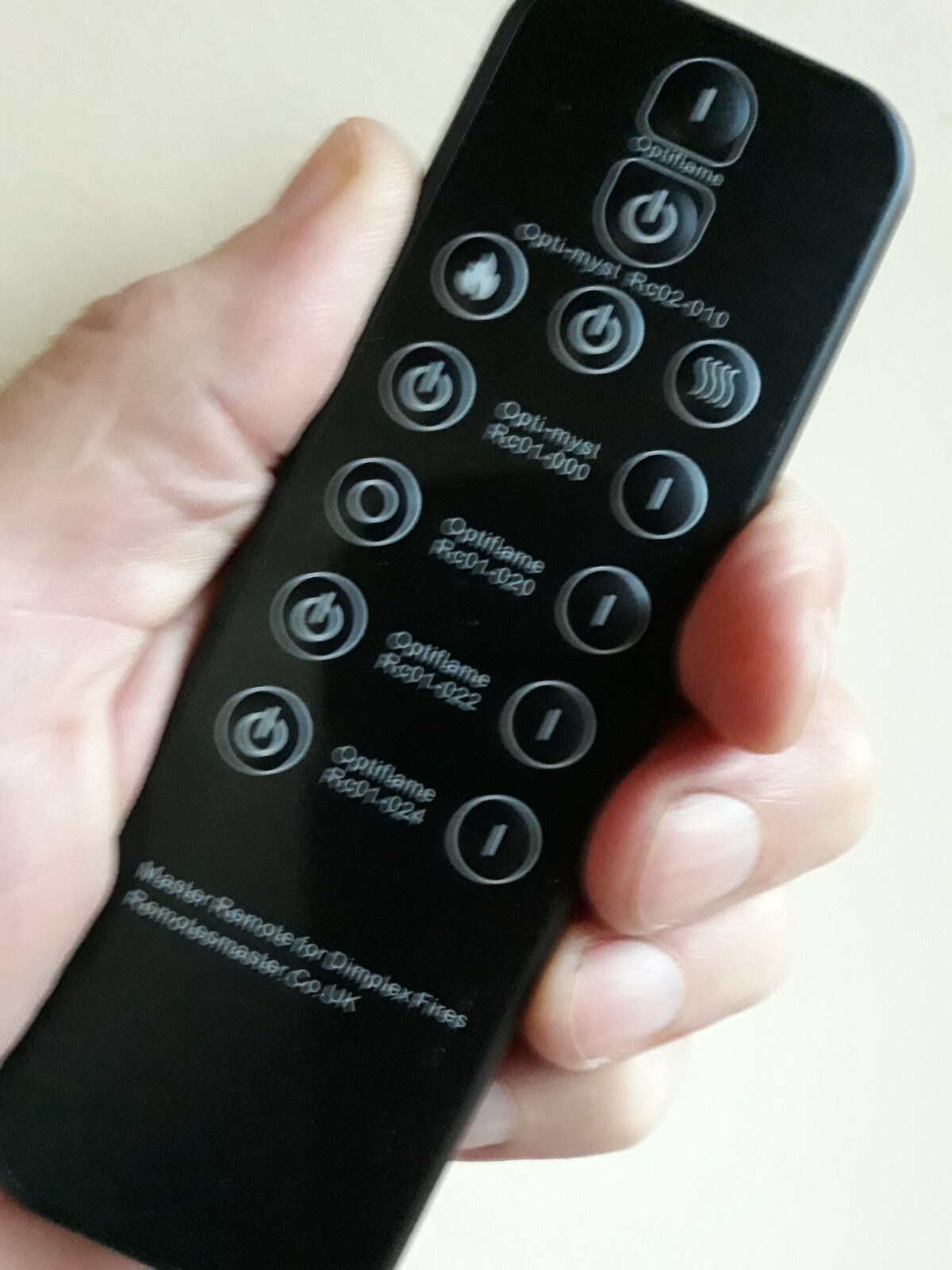 For DIMPLEX Fire Universal remote control spare replacement Part New ...