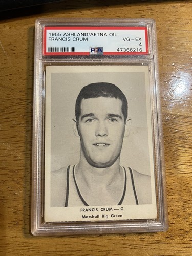 1955 Ashland Oil Francis Frank Crum Marshall PSA 4 VG/EX West Virginia ...
