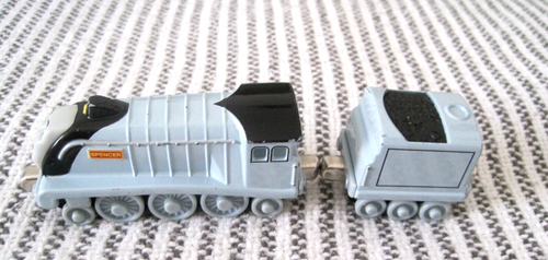 THOMAS THE TRAIN SPENCER ENGINE AND COAL CAR DIECAST GREAT CONDITION | eBay