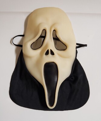 Vintage Easter Unlimited Scream Face Mask Costume | eBay