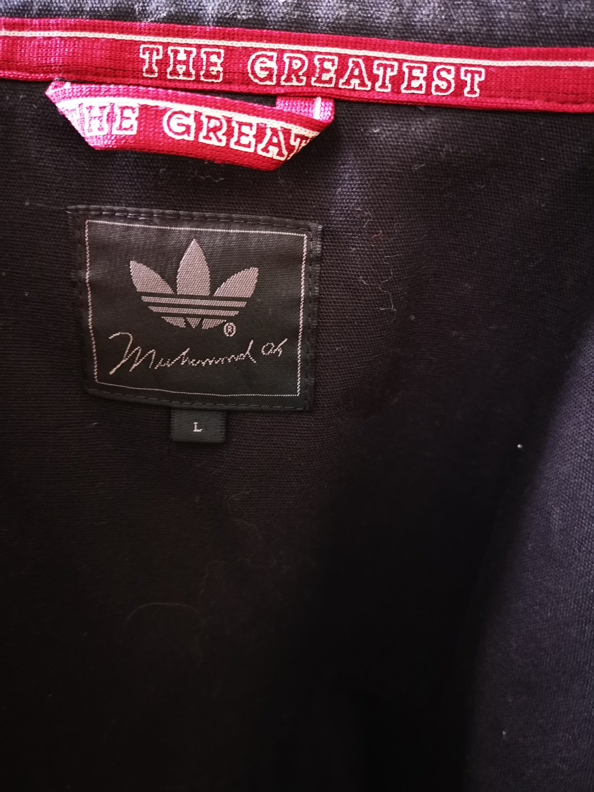 Muhammad Ali Adidas Originals Rumble in the Jungle Jacke L super rar ...