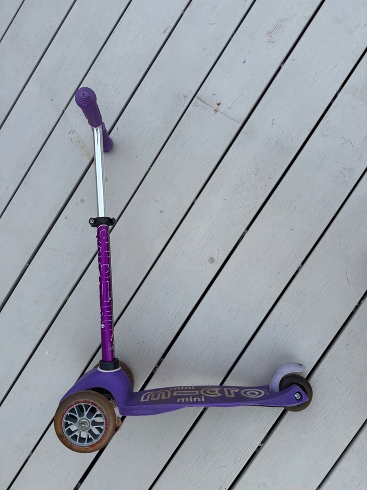 Micro Scooter Purple adjustable | eBay UK