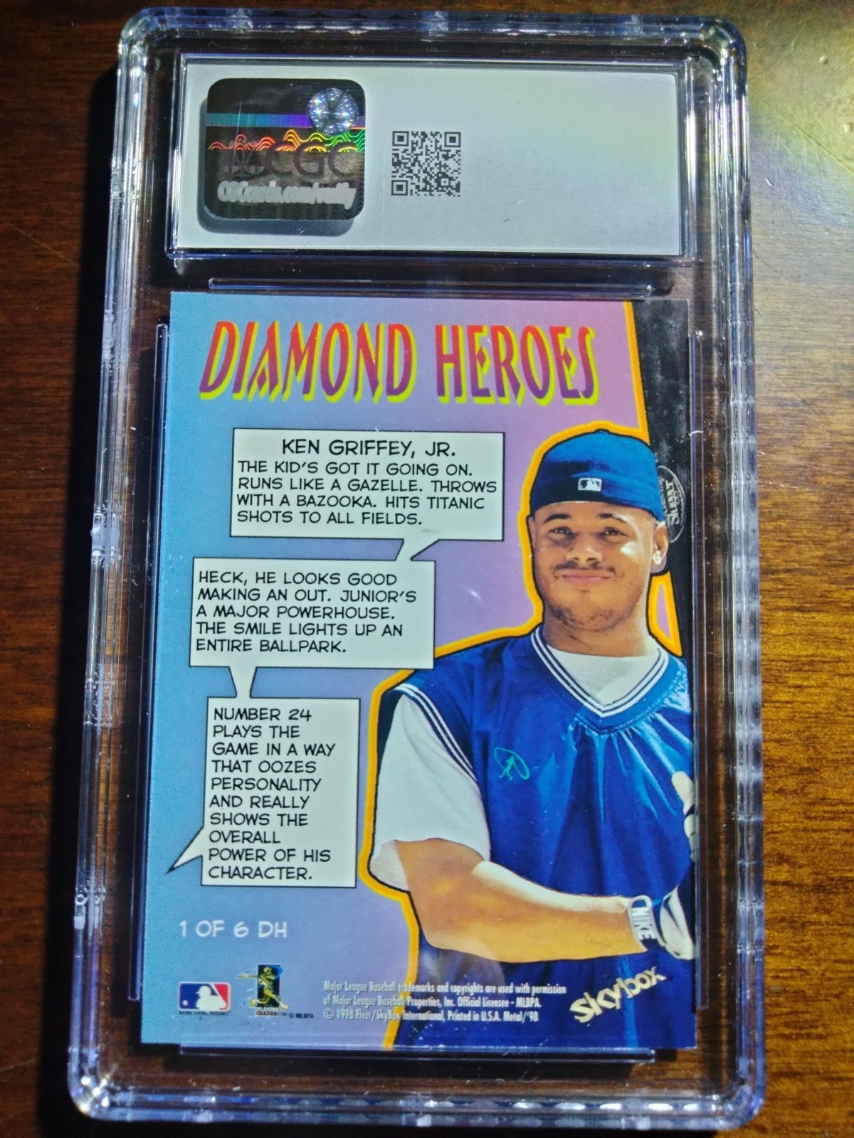 1998 Metal Universe - Diamond Heroes Ken Griffey Jr #1DH for sale ...