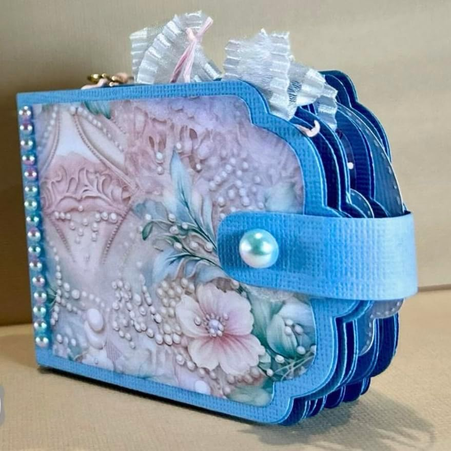 1PC Mini Album Dies Metal Cutting Die Cut for Paper Craft Handmade Card ...