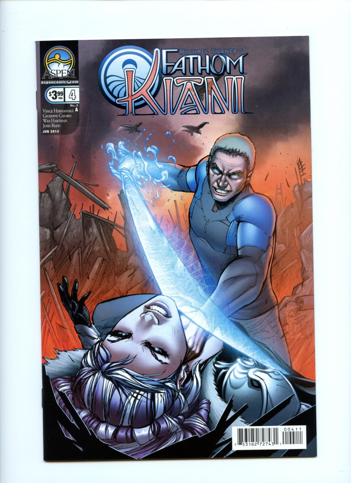 Fathom: Kiani ~ Vol. 3, No. 4A, June 2014 ~ First Printing ~ Aspen ...