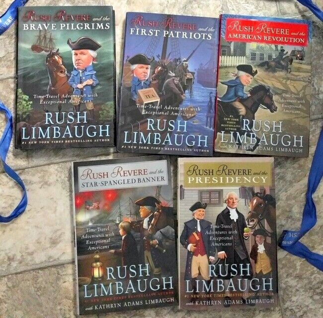RUSH REVERE COMPLETE 5 VOLUME HARDCOVER SET, LOT, SERIES by RUSH ...