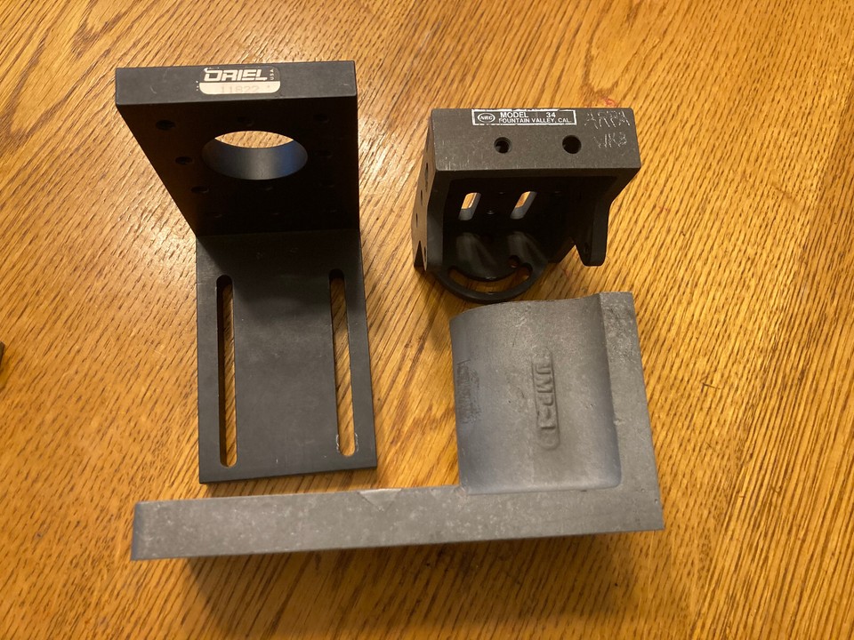Newport UMP-1, Oriel bracket 11822, NRC Model 34 Rotatable, OPTICAL ...