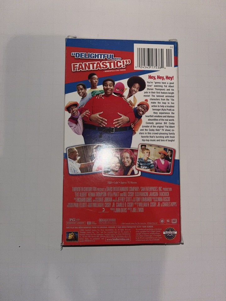 Fat Albert (VHS, 2005, English GEN PS) 24543175384| eBay