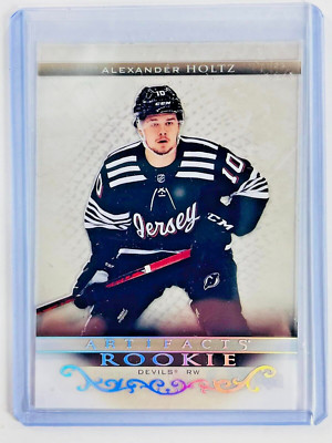 2022-23 UD Artifacts Clear Cut Rookie #CRU-34 Alexander Holtz Devils ...