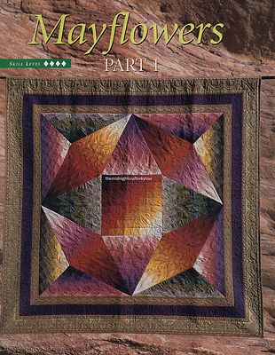 Mayflowers Quilt Pattern Pieced JB Parts 1 - 2 Complete Pattern | eBay